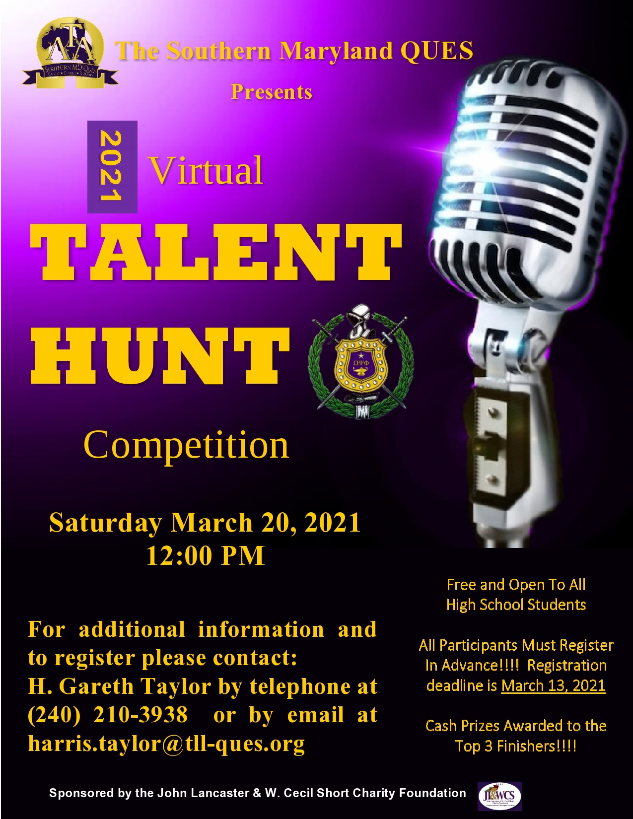 Tau Lambda – Home of the Southern Maryland Ques